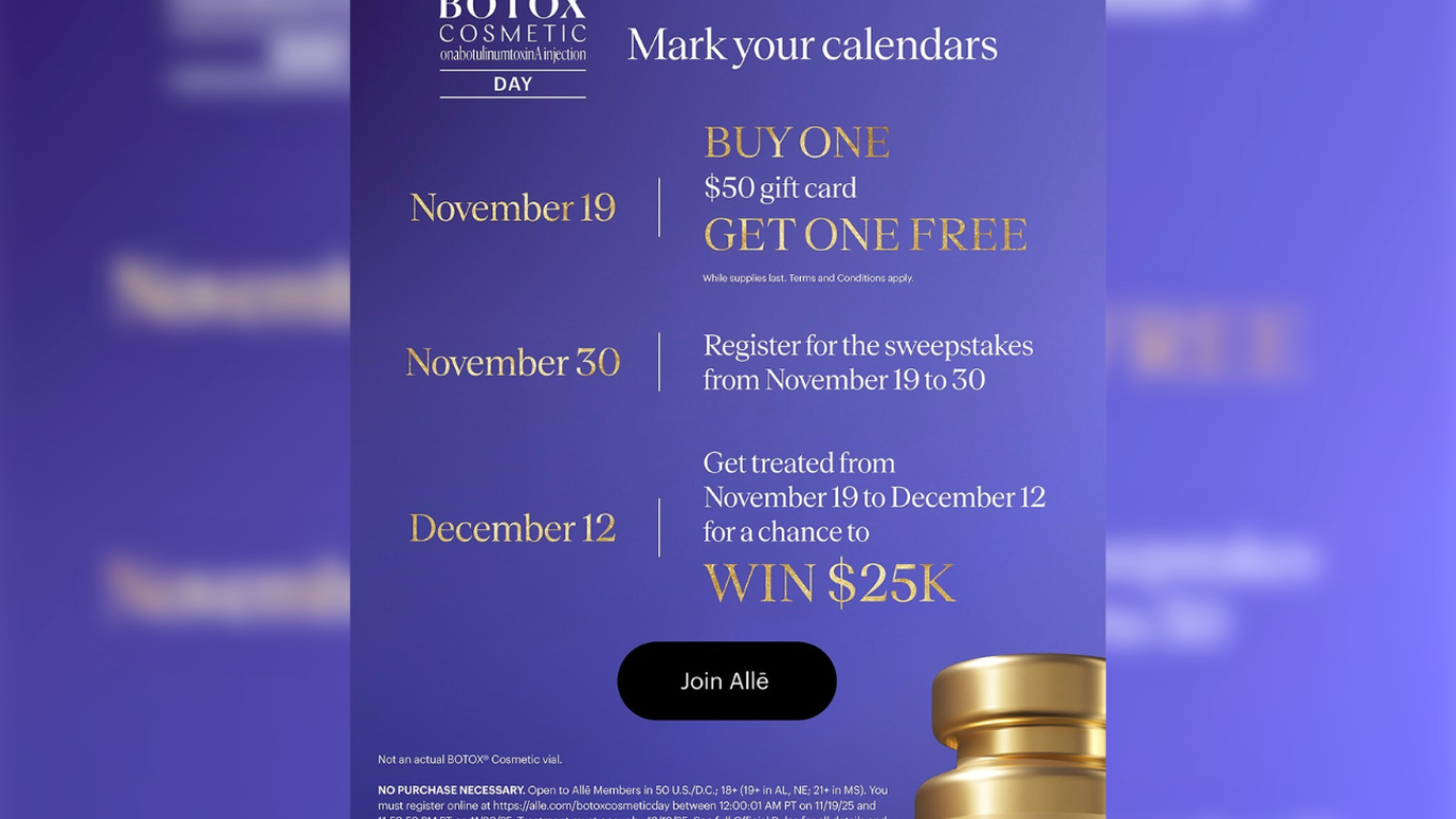 Allergan Aesthetics Celebrates Seventh Annual BOTOX® Cosmetic Day - Be ...