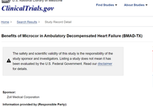 CME; heart failure, remote monitoring, fluid overload, BMAD