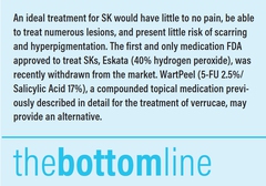 New Options for the Treatment of Extensive Seborrheic Keratosis