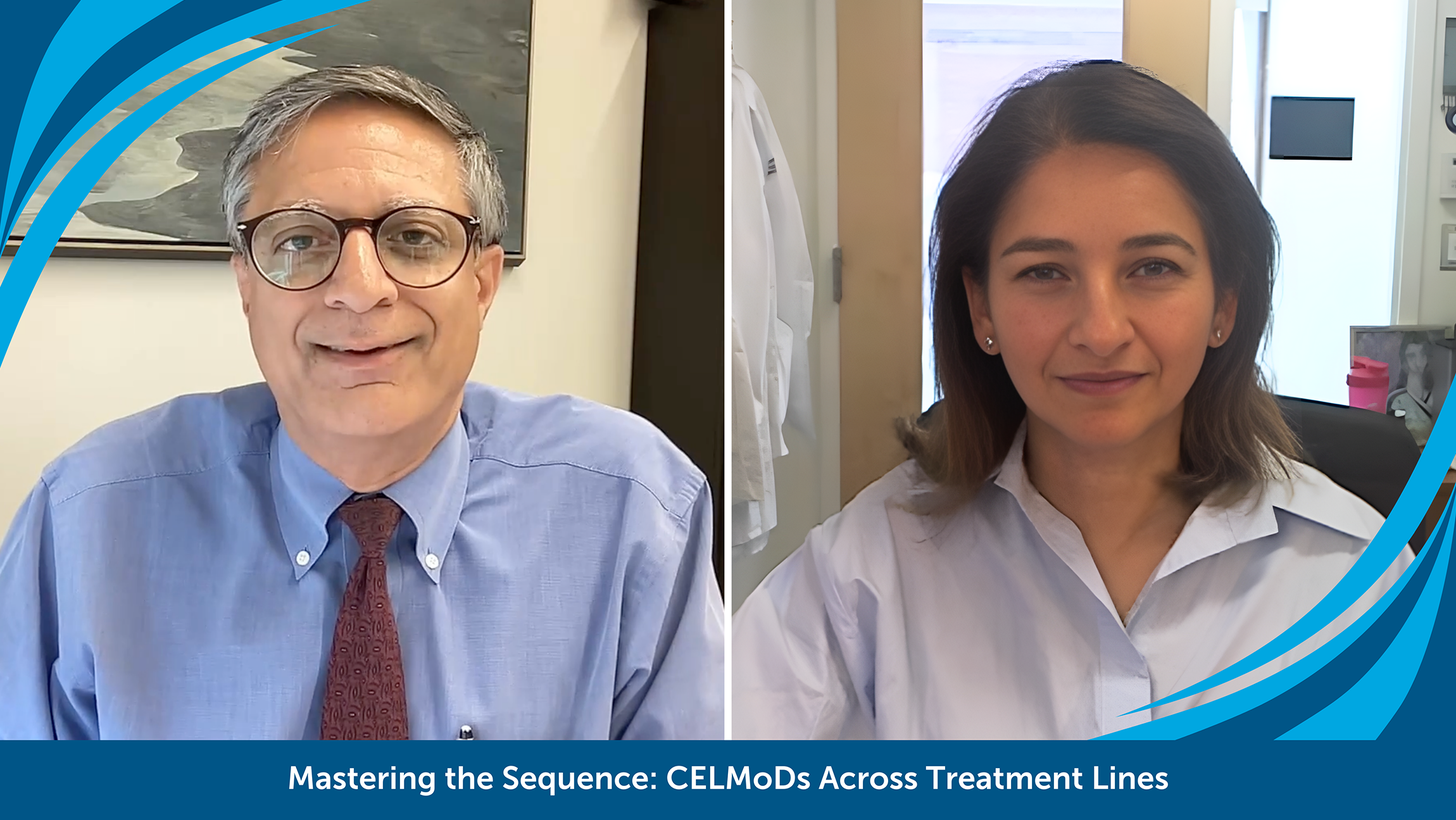 Mastering the Sequence: CELMoDs Across Treatment Lines